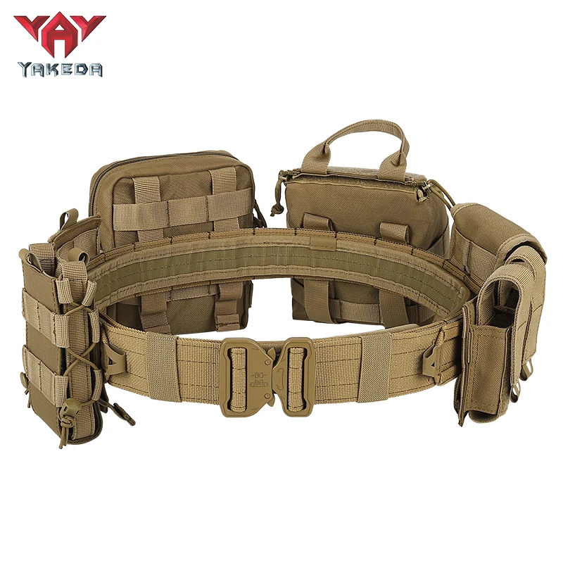 Yakeda Multifunctional Tactical Belt Set Quick Release Combat Belts For ...
