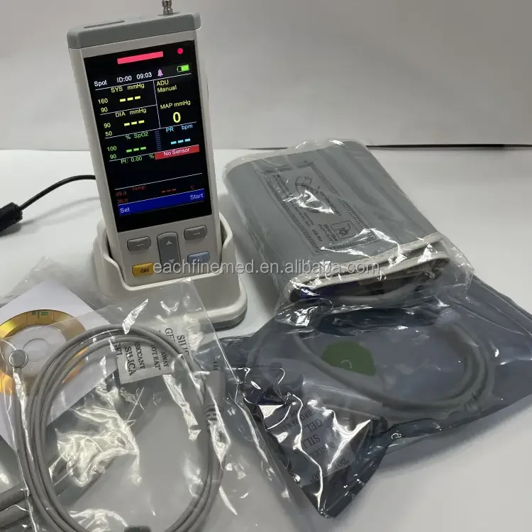 Medical Vet Multiparameter Portable Capnograph Spo2 Saturation Vital ...