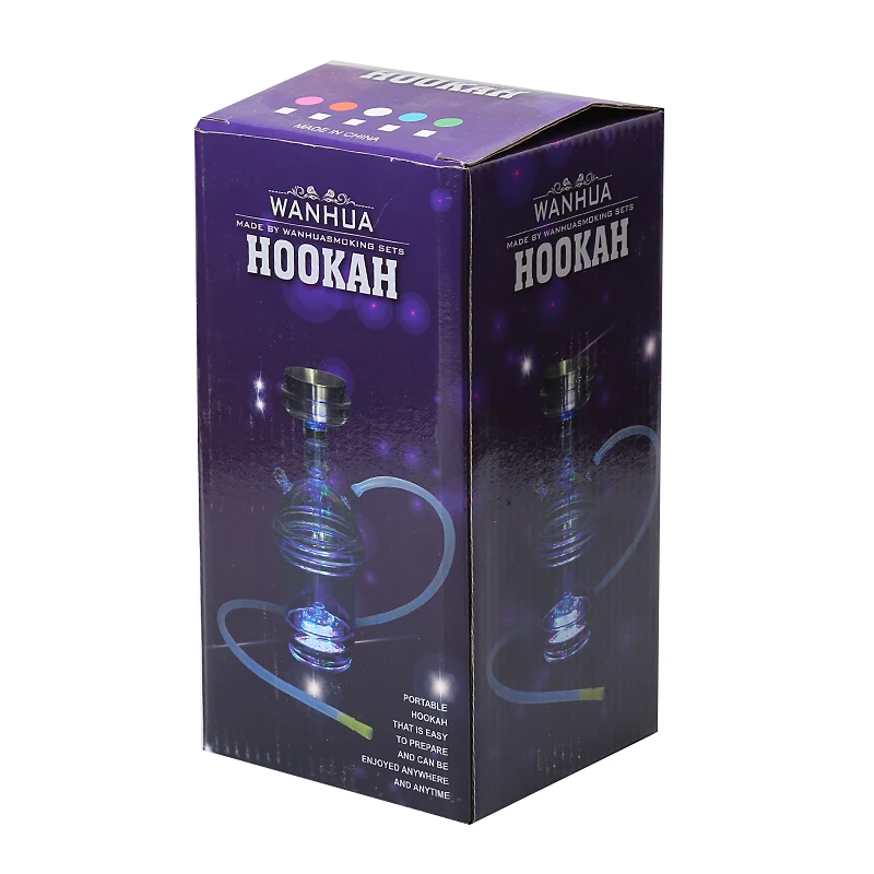 Wholesale Cheap Custom Plastic Acrylic Hookah Travel Led Light Car ...
