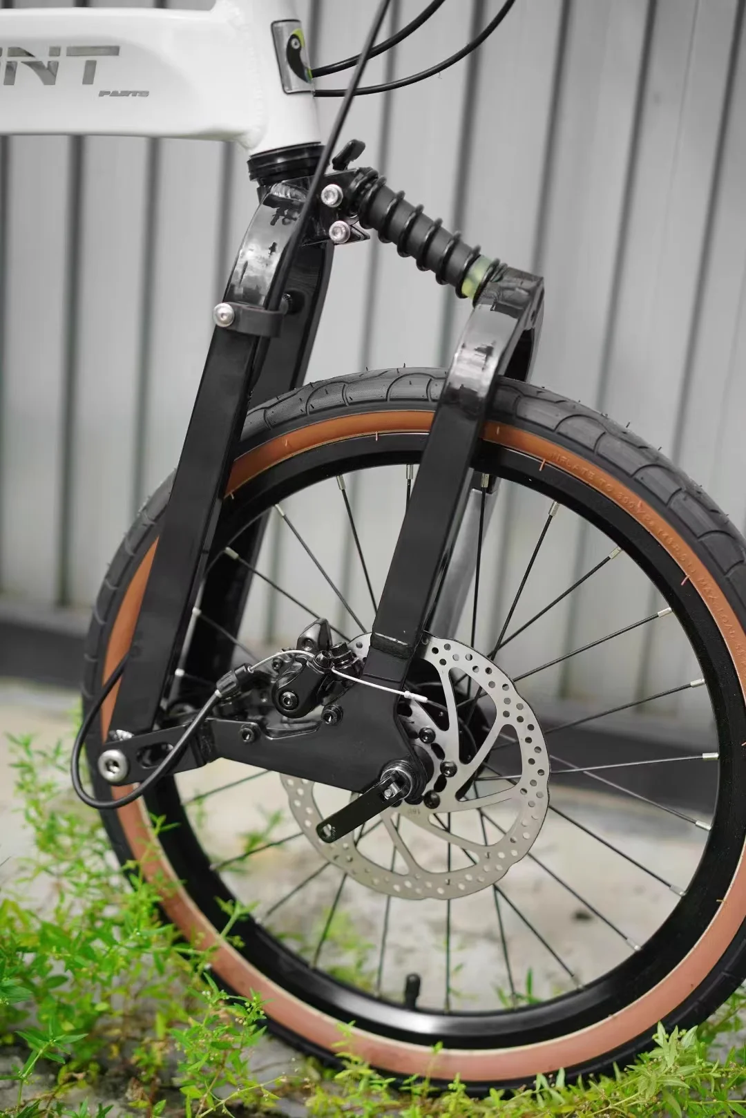 MINT Folding Bicycle - 18-Inch Disc Brake Parrot Mini Bike