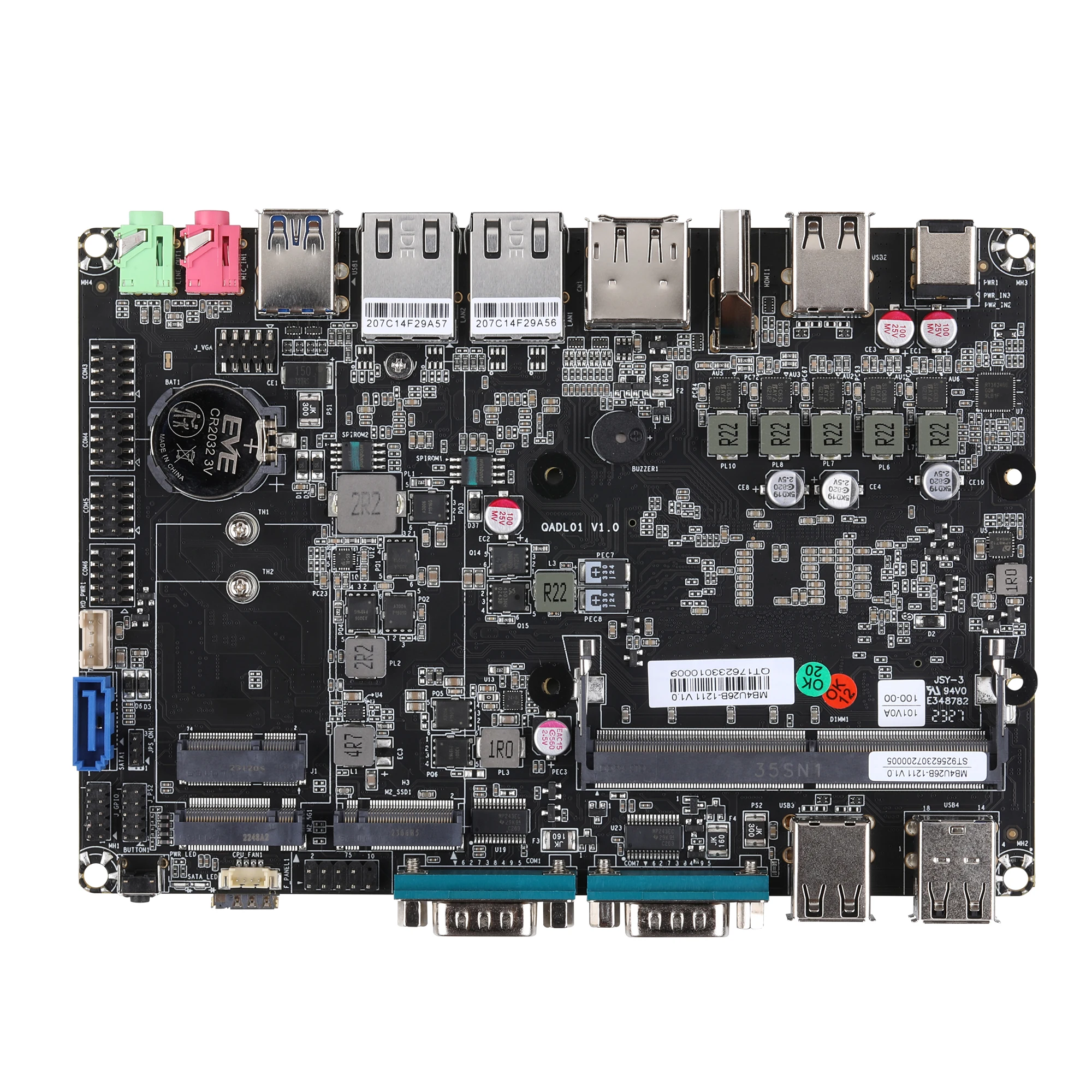12th Gen Alder Lake Processor Fanless Industrial Pc 8 Usb 4 Display ...