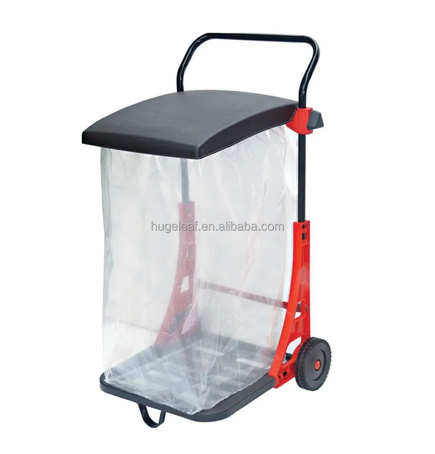 HUGELEAF Garden Rubbish Cart - Easy Assembly & High Capacity