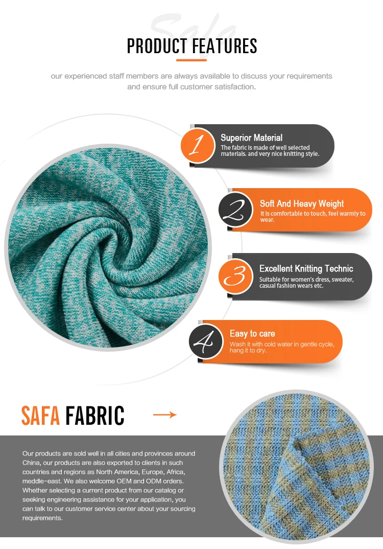 Viscose Polyester Hacci Waffle Knitting Fabric For Women Clothing - Buy ...