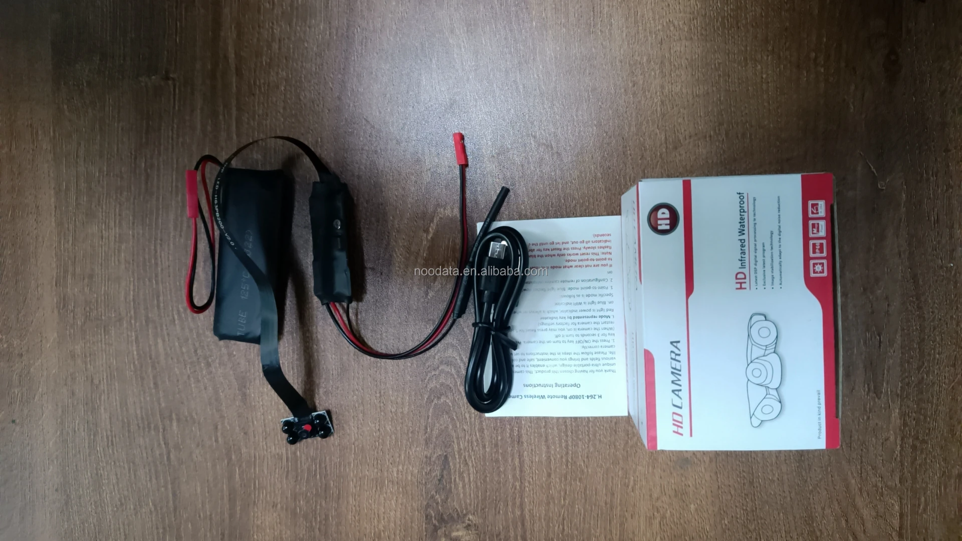 Mini Wireless Camera With Big Round Clock Wall Clock Mini Wifi Camera ...