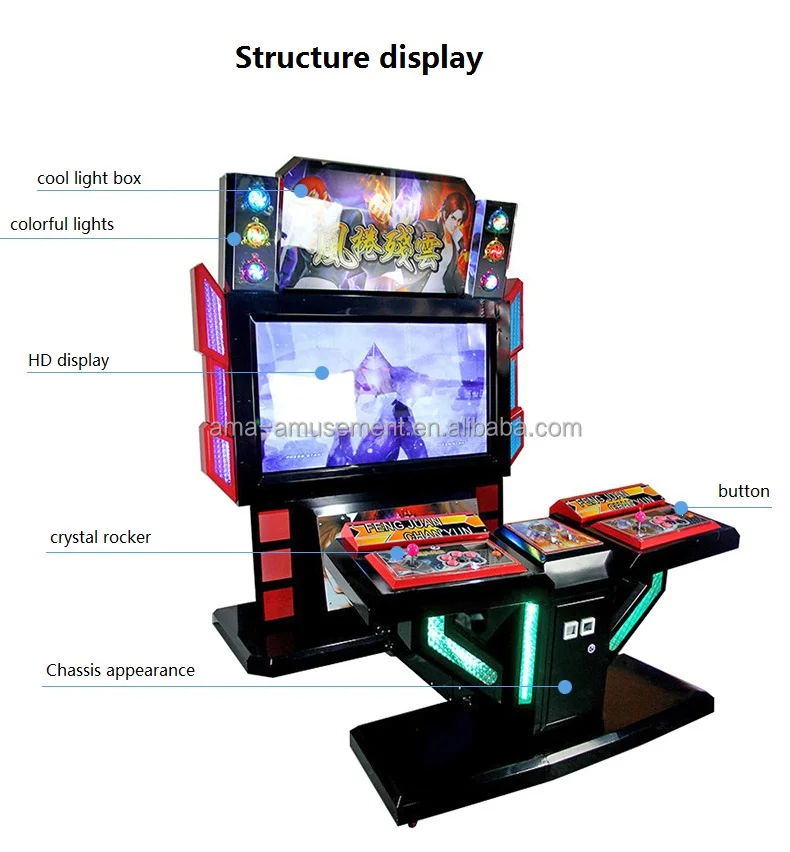 Tekken 7 & Street Fighter 4 - Arcade Game Machines for Sale