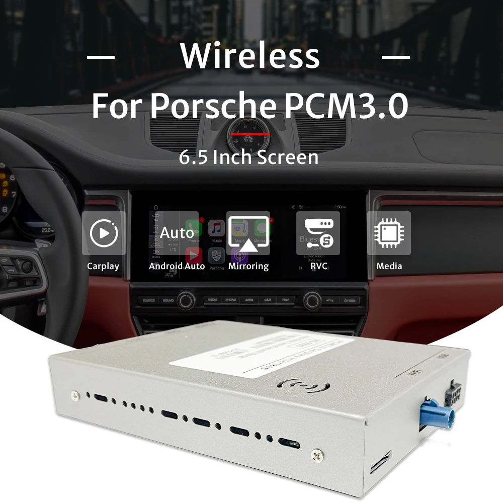 Upgrade Porsche PCM3.0 with Carplay Android Auto System