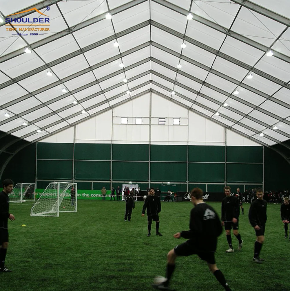 Large Outdoor Aluminum Soccer Tent Customized Shoulder Sport Football ...