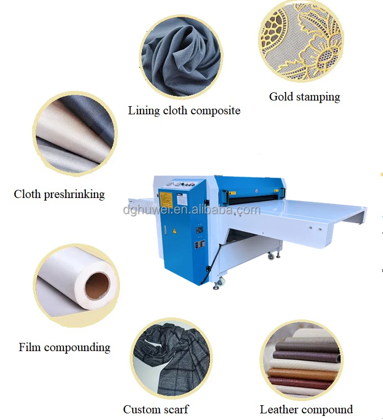 Hot Sell Garment Fabric Fusing Machine / Roller Fusing Machine Fabric ...