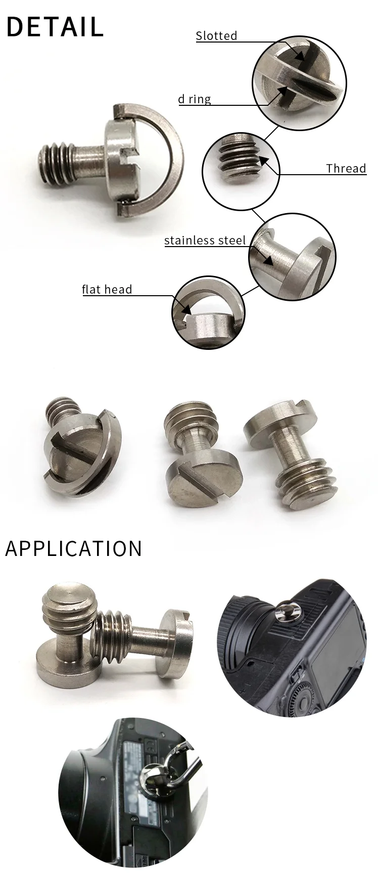 Small Spy Bolt - Hidden High Precision Screw Camera
