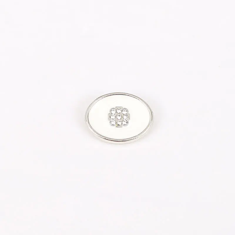 White Metal Material Logo Customized Craft Parts Snap Brass Press ...