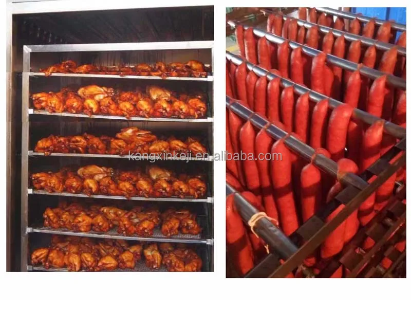 Smokehouse Chicken Smoker Fish Smokers Machine Commercial Meat Smoking ...