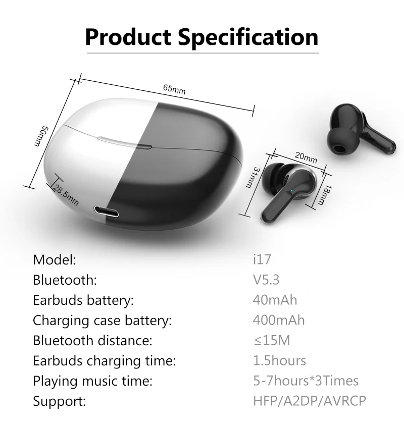 New Hot Sales Wireless Mini Bt Earbuds Wireless Headsets Earphone For ...