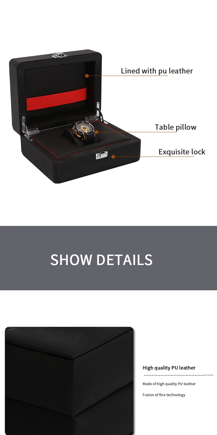 Custom Luxury Logo Special Wooden Design Watch Gift Packing Box For ...