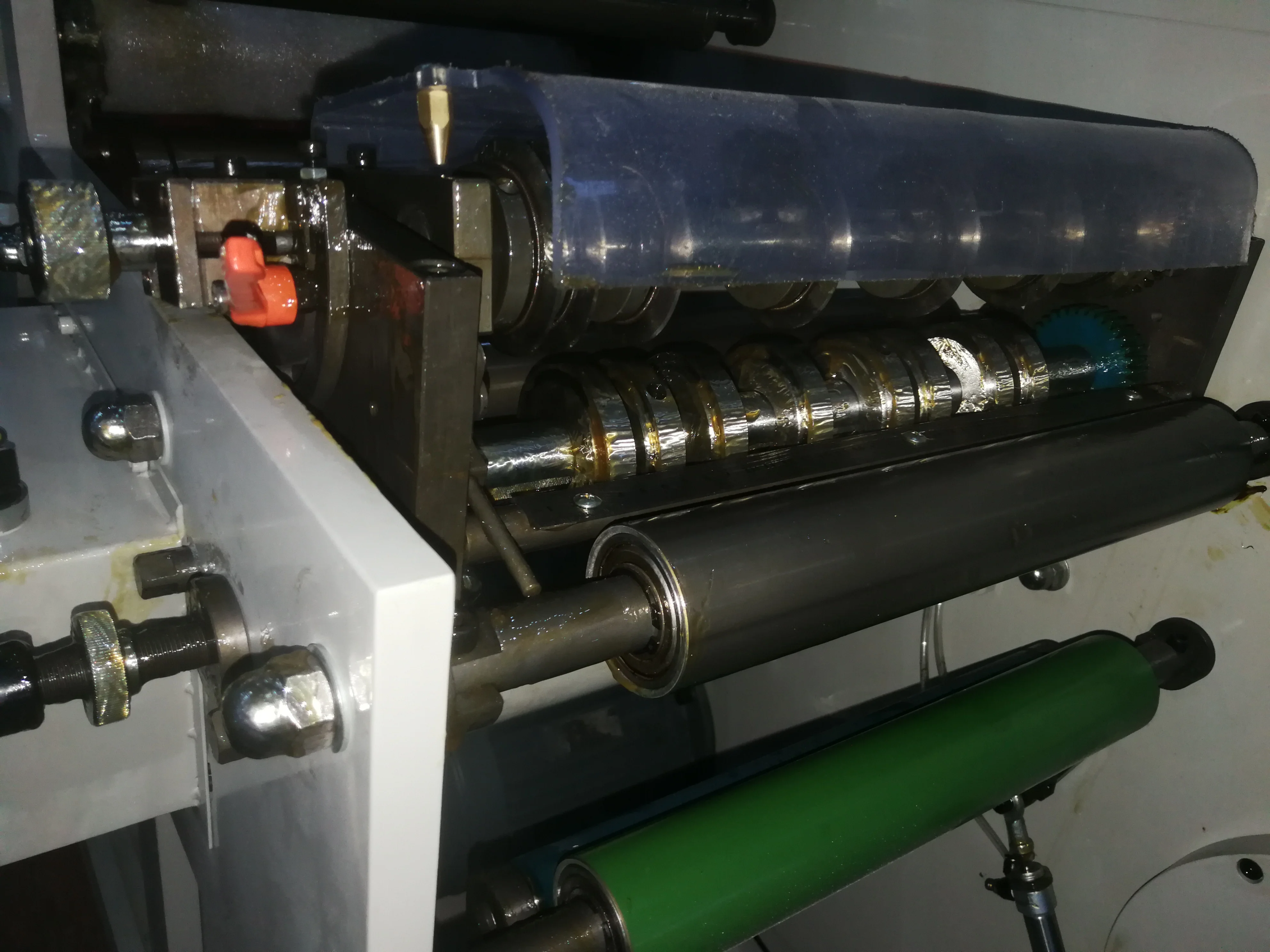 GP-320Y Semi-Automatic Roll to Roll Rotary Die Cutting Machine With ...