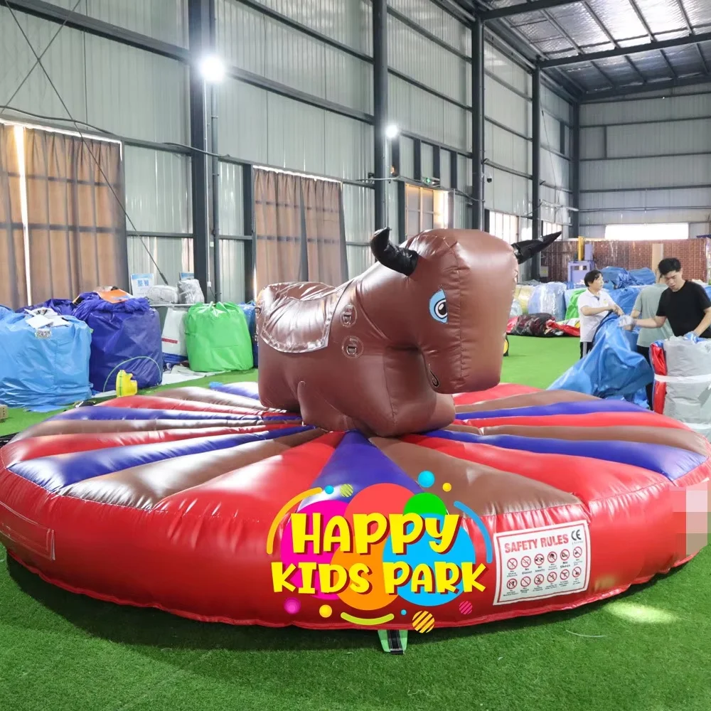 Manual Inflatable Bull Riding Game for Sport for Sports & Entertainment ...