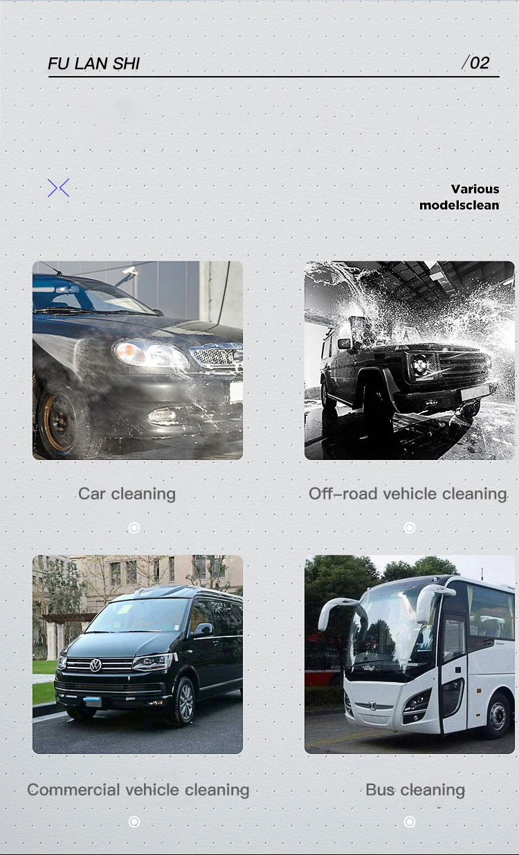 220V 1800W Car Wash Equipment Portable High Pressure Multiple Scenarios ...