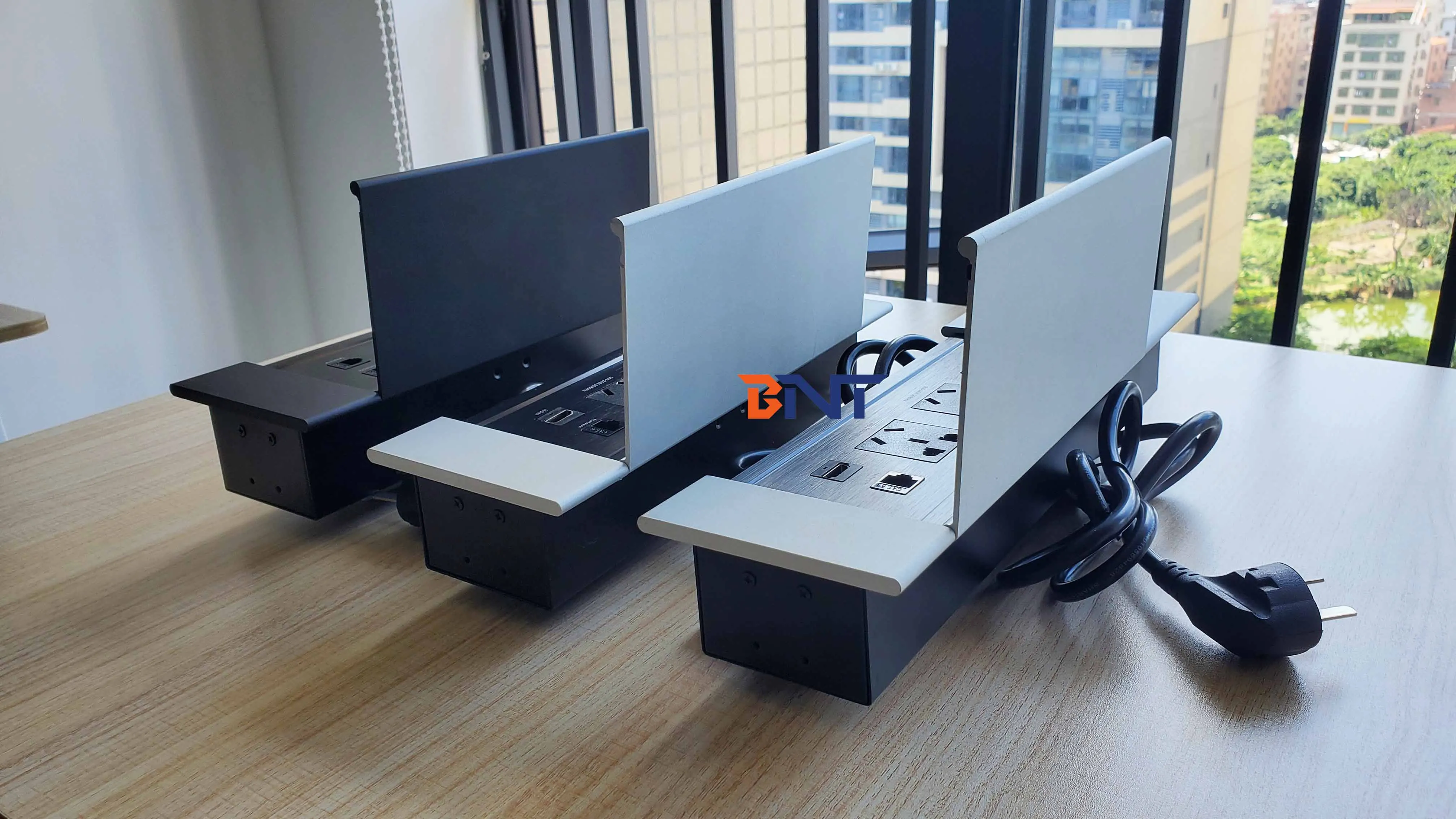 Flushed Mounted Recessed Flip Up Power Socket Outlet for Desks - 2 ...