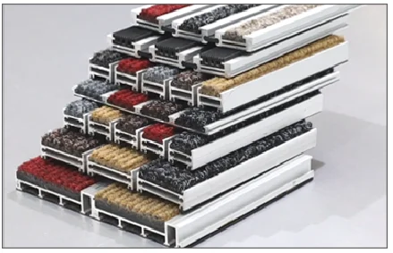 Heavy Duty Aluminum Welcome Walk Off Floor Mat Recessed Surface Mounted ...