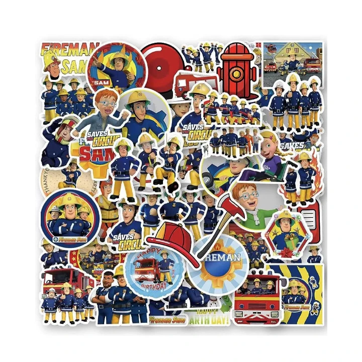 Simple Design Waterproof Adhesive Transparent Kiss Cut Cute Cartoon ...