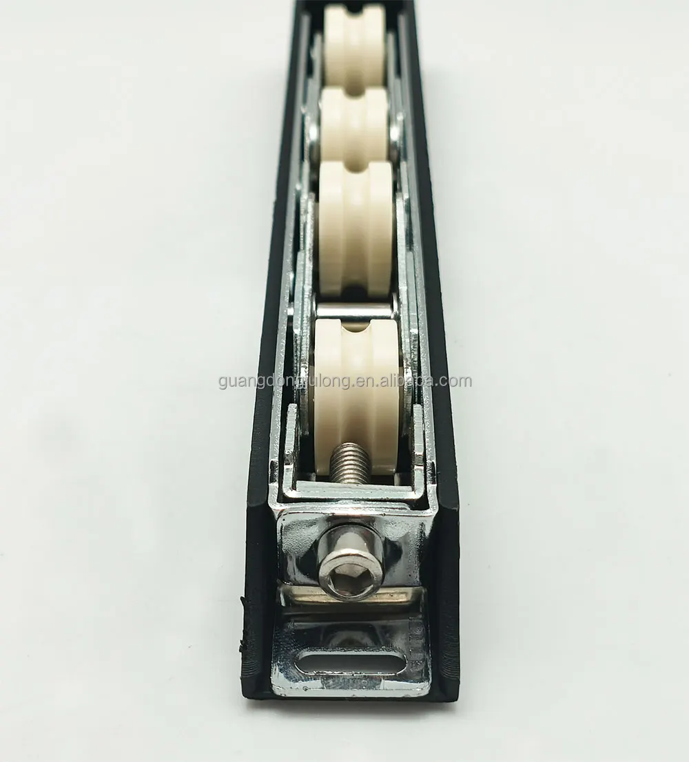 Adjustable Upvc Sliding Door Plastic Roller Jld37 With Four Wheels For ...