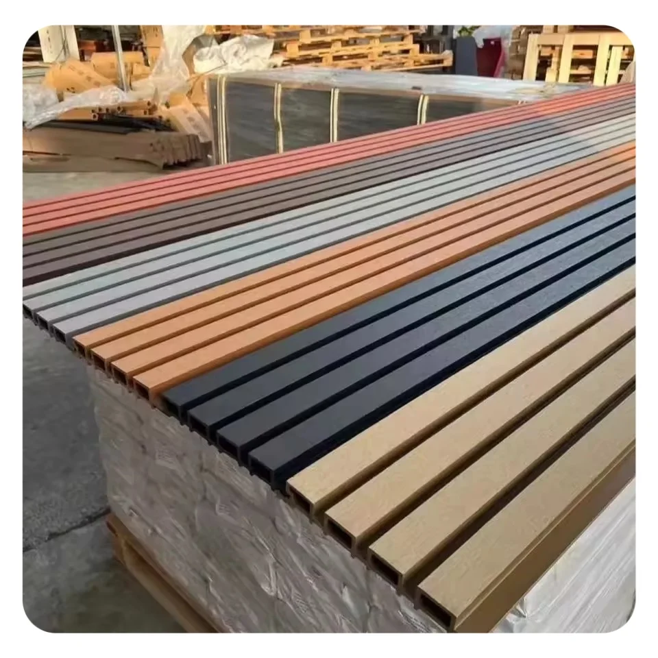 Wpc Factory Price Raised Groove Outdoor Wpc Wall Panel Cladding Wood ...