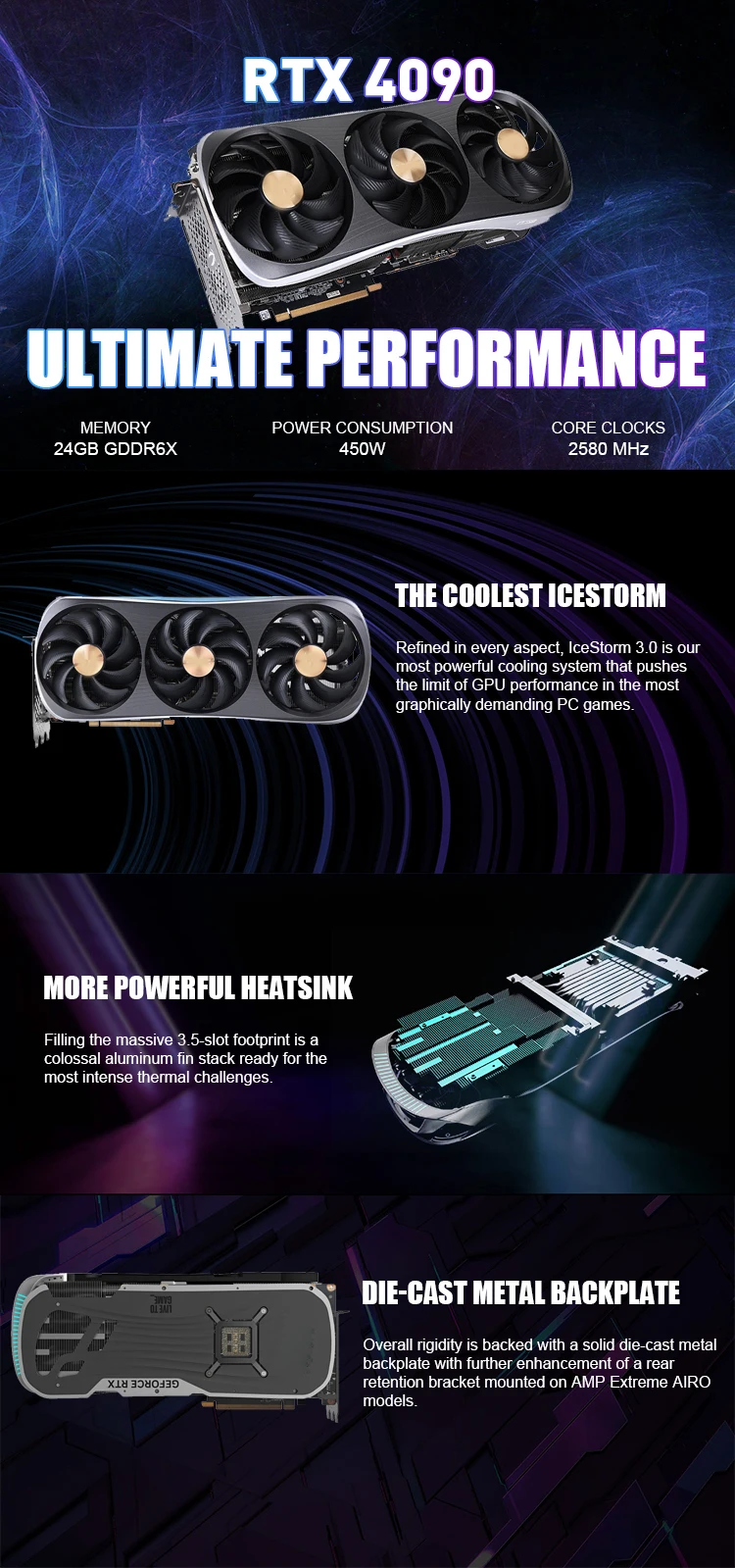 Wholesale Graphic Card 4090 RTX GPU with Fast Delivery