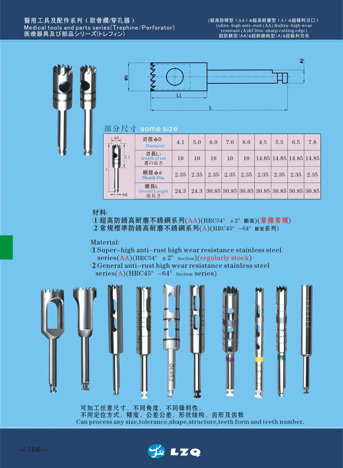 Trephines With Guiding Pin Soft Tissue Punch Gingival Trepans On Sale ...