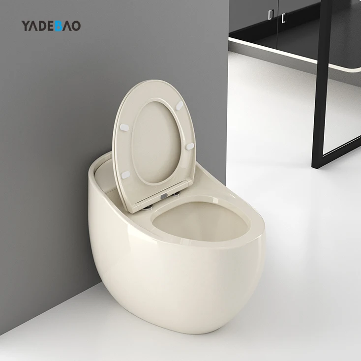Modern round egg shape bathroom water closet ceramic sanitary ware ...