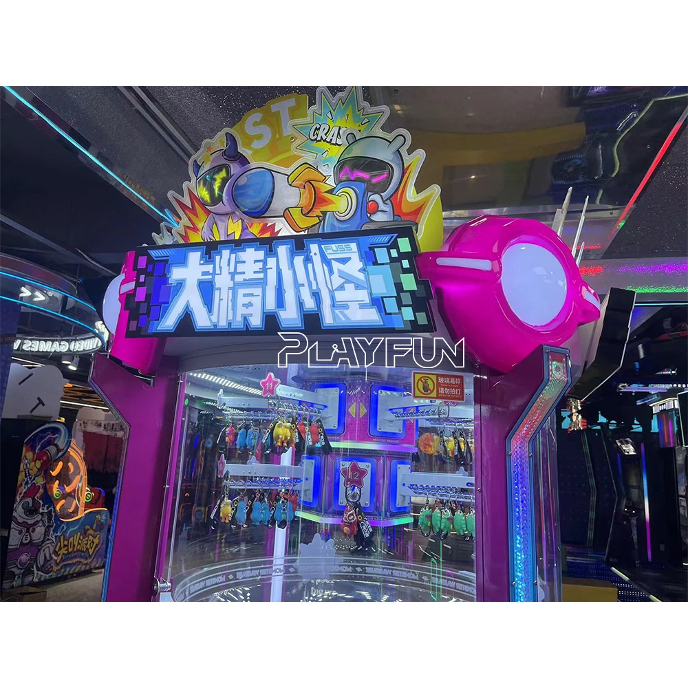 Playfun Hot Sales Kids Commercial Coin Operated Gaming Monster Warfare ...