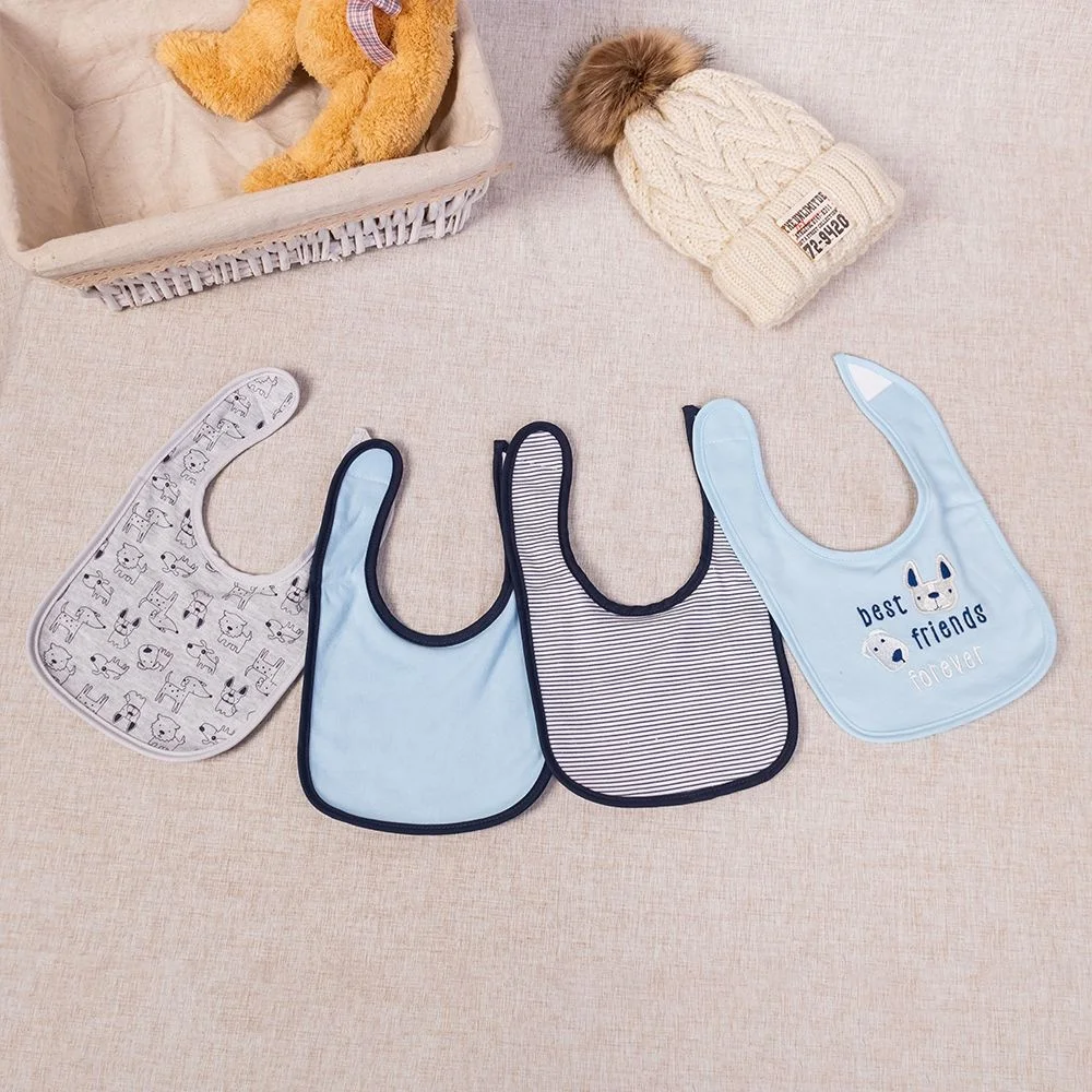New Fashion High Quality Coloful Baby Bibs Cotton Custom Manufactures ...