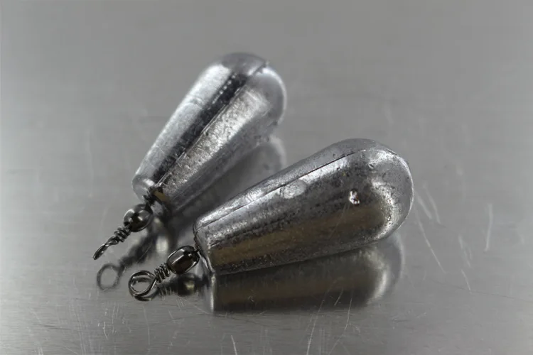 New Lead Fishing Weights Long Cast Swivel Sinker for River Fishing ...