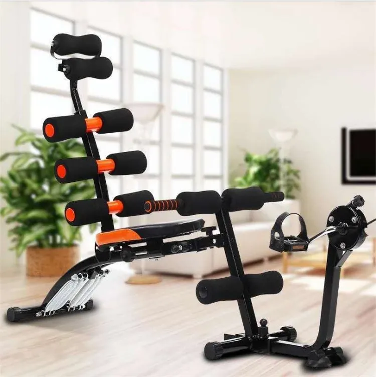 Professional Six Power Gym Multi Function Abdomen Machine 6 In 1 ...