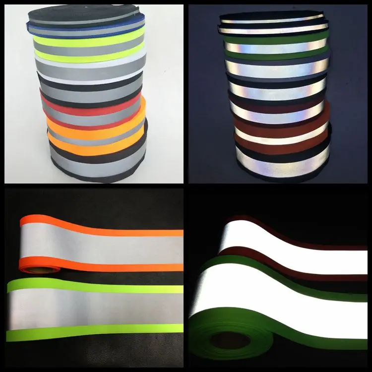 Micropore Reflex Fabric Tape Reflective Safety Ribbon,5cm Width ...