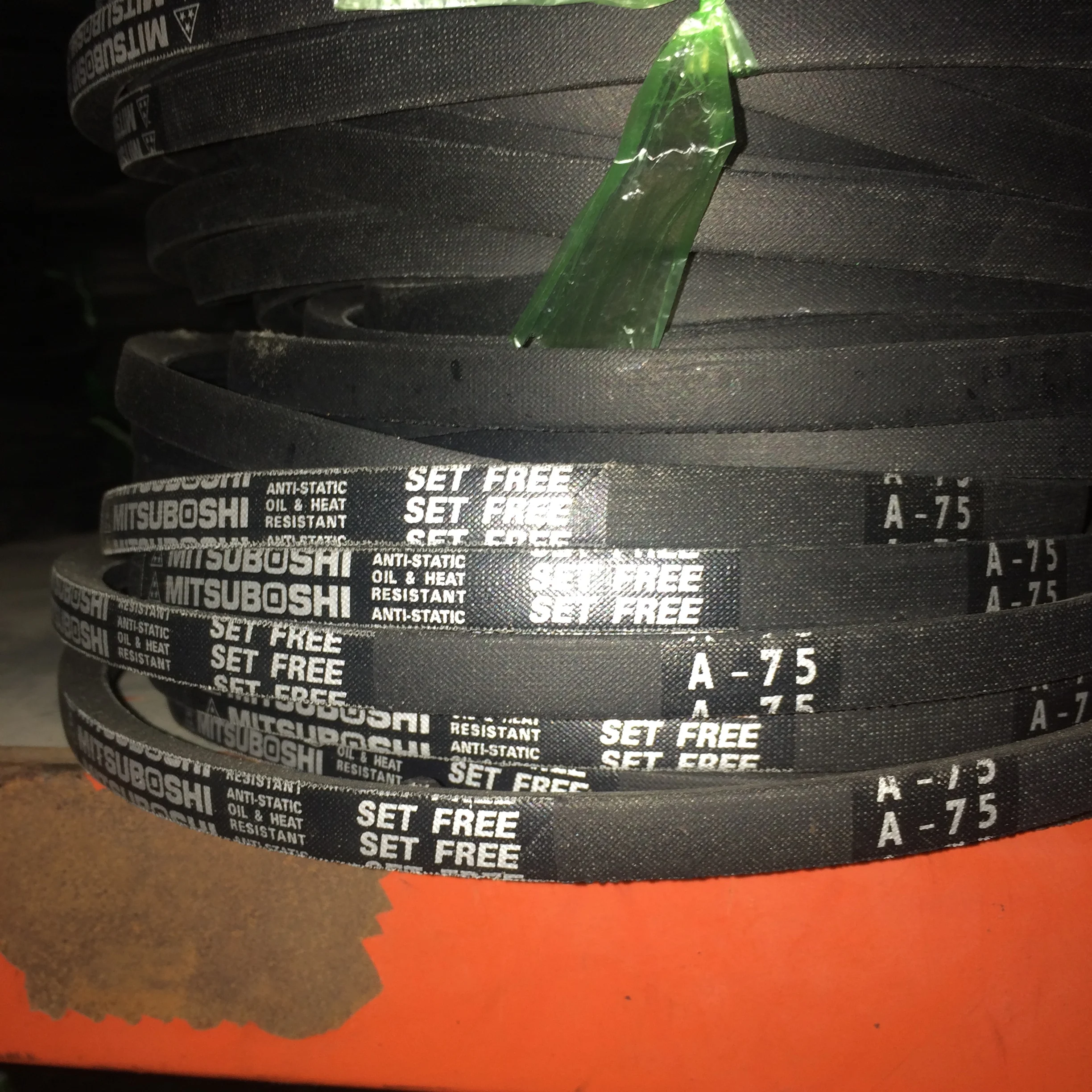 MITSUBOSHI Adjustable industrial narrow belt drive belt, ordinary V ...