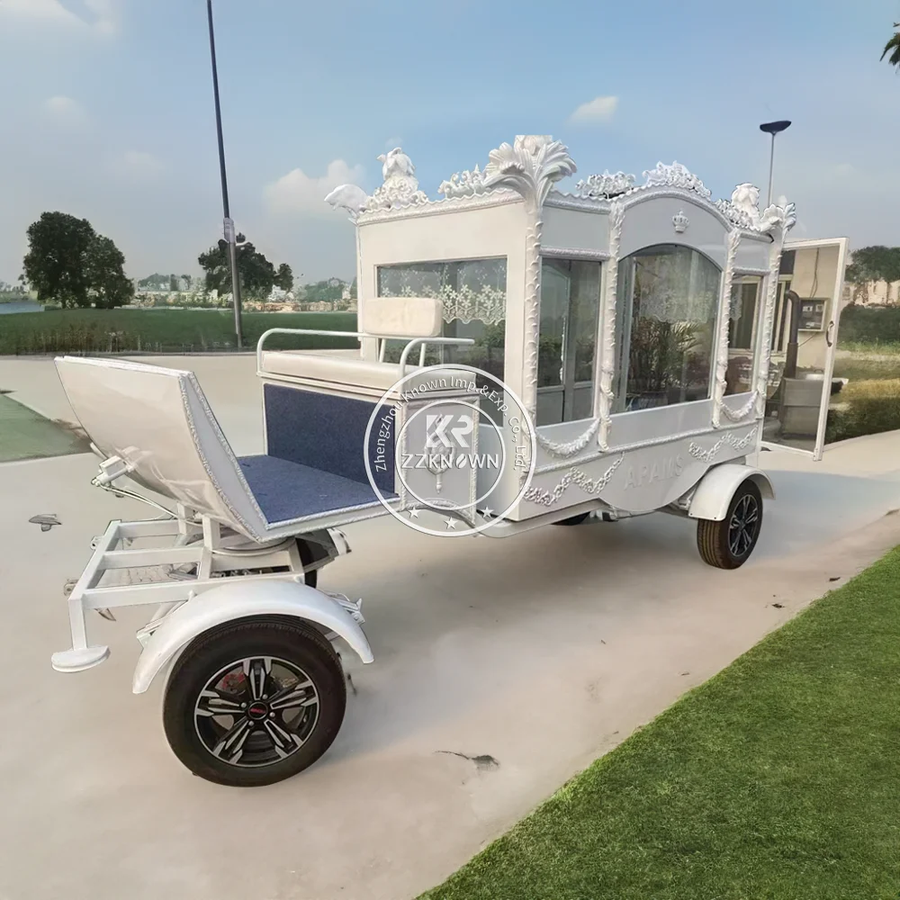 Carriage Carts Funeral Buggy Electric Manufacturer High Quality White ...