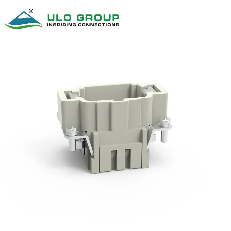 6 Pin Heavy Duty Rectangular Connector for HE Series Male Crimp ...