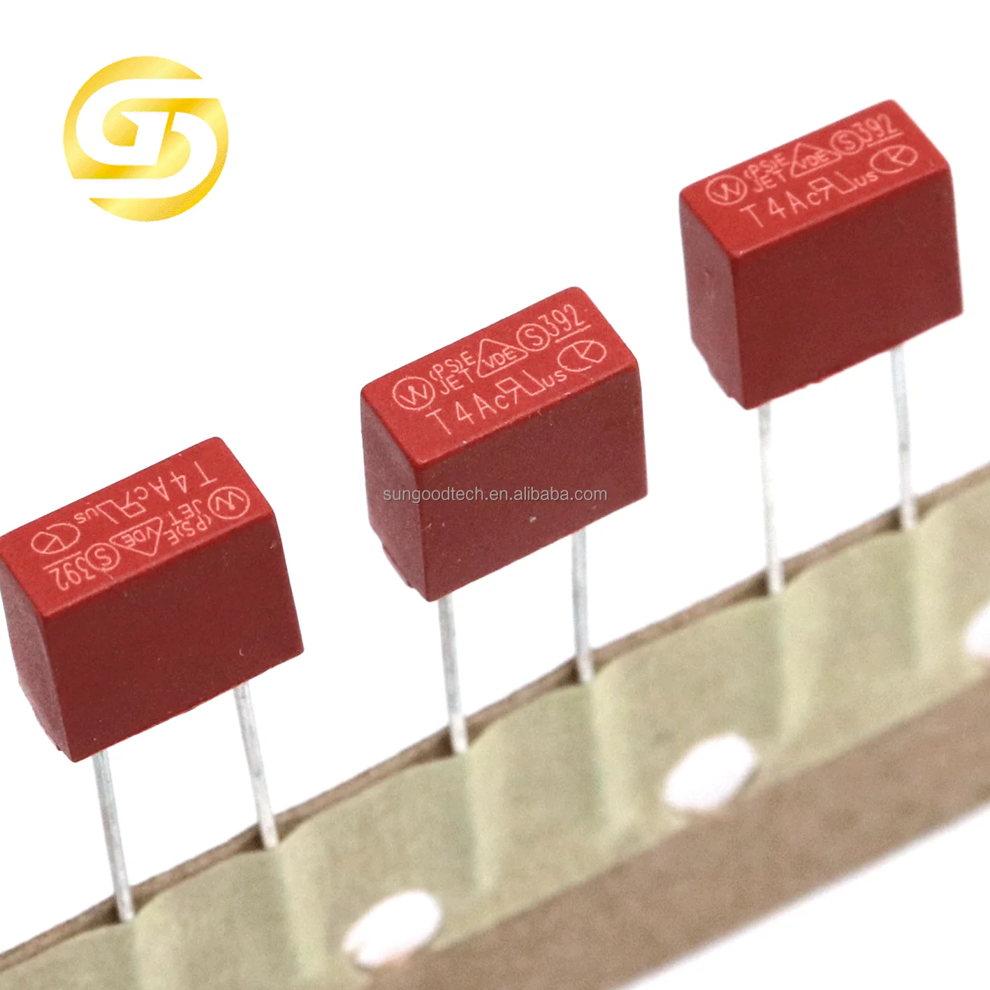 392 T4a Fuse 4a 4 Ampere 250v Slow Blow Red Fuse New And Original