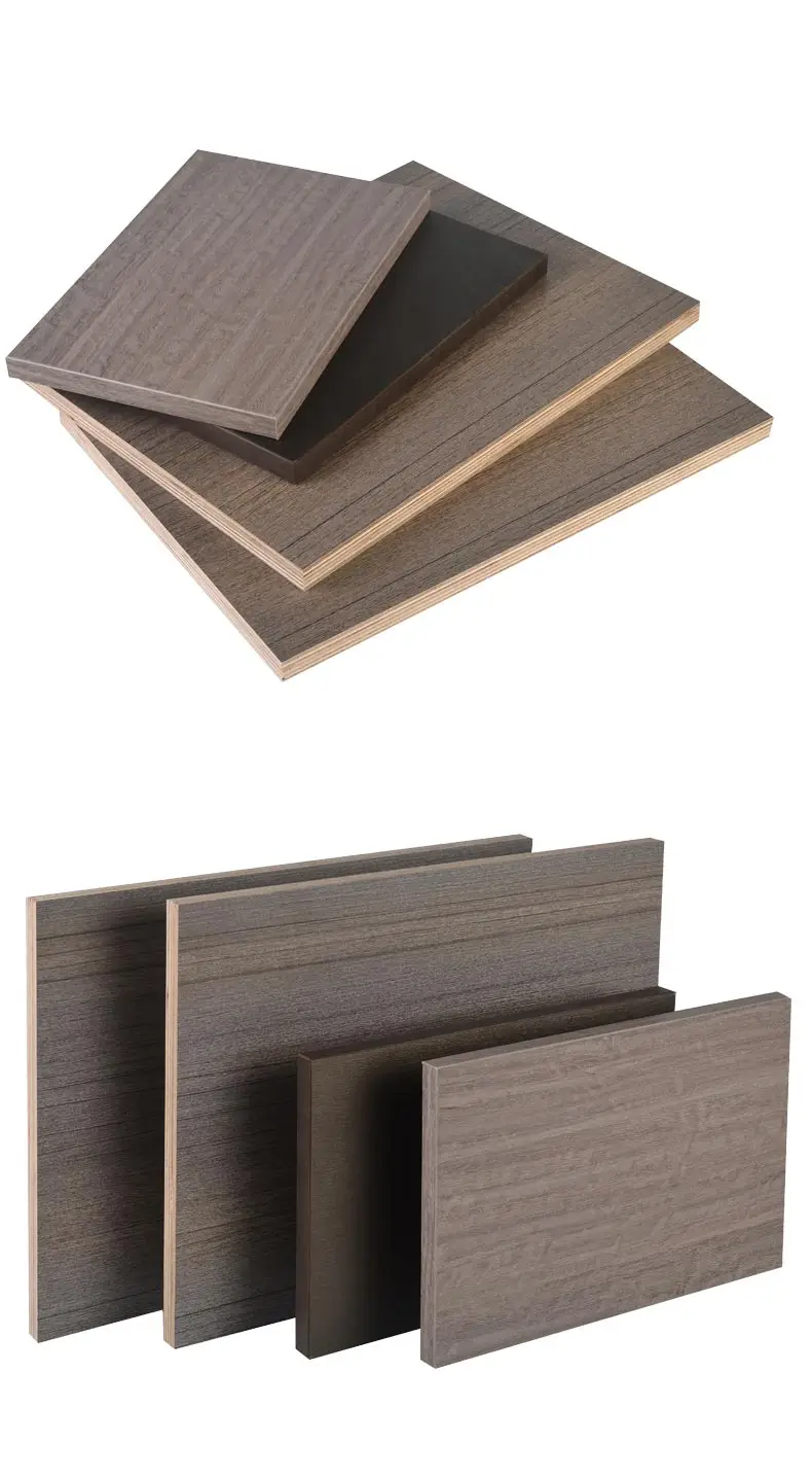 High Quality Melamine E1/E2 Grade Plywood Veneer Plywood for Furniture ...