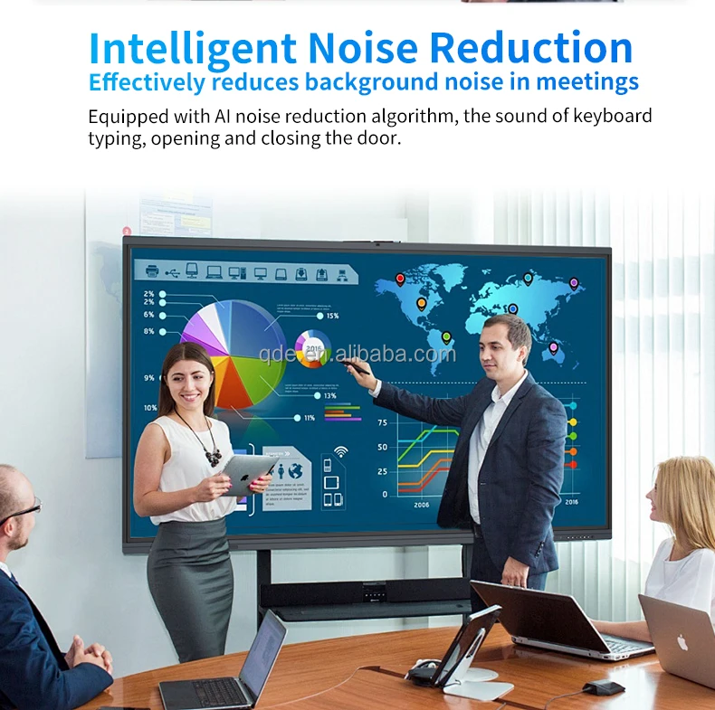 QDE Interactive Flat Panels - Enhance Education & Conferences