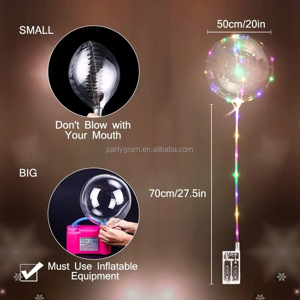 LED Bobo Balloons - Illuminate Your Party Celebrations