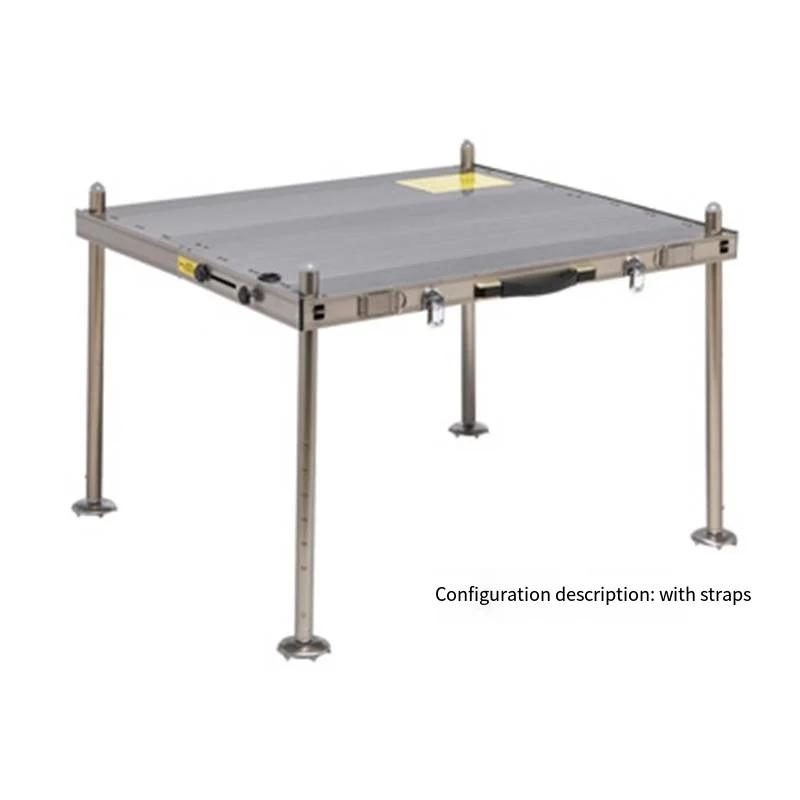 Adjustable Height Aluminum Fishing Platform Stable And Foldable Fishing ...