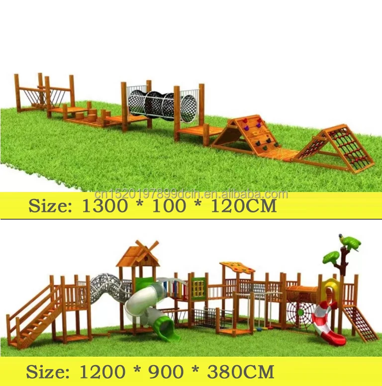 Customized Non-standard Outdoor Wooden Amusement Facilities/children's ...