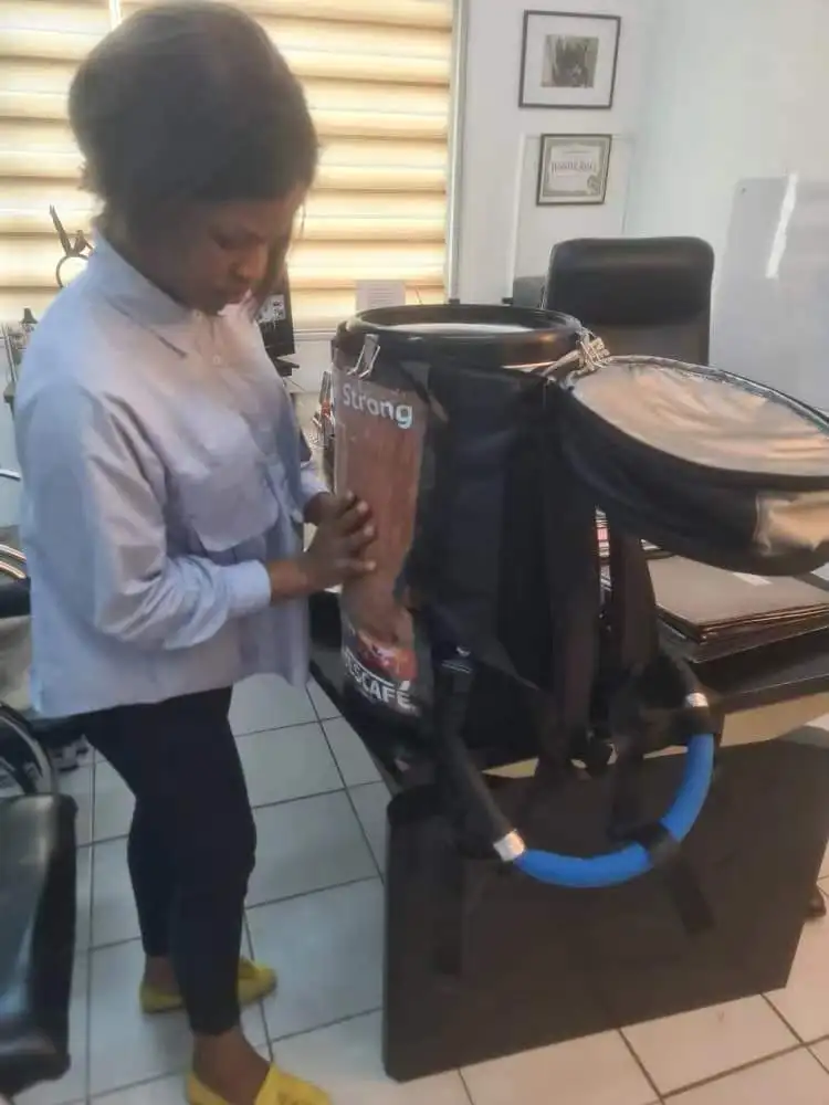 TR Mobile Portable Backpack Thermal Coffee Drink Dispenser