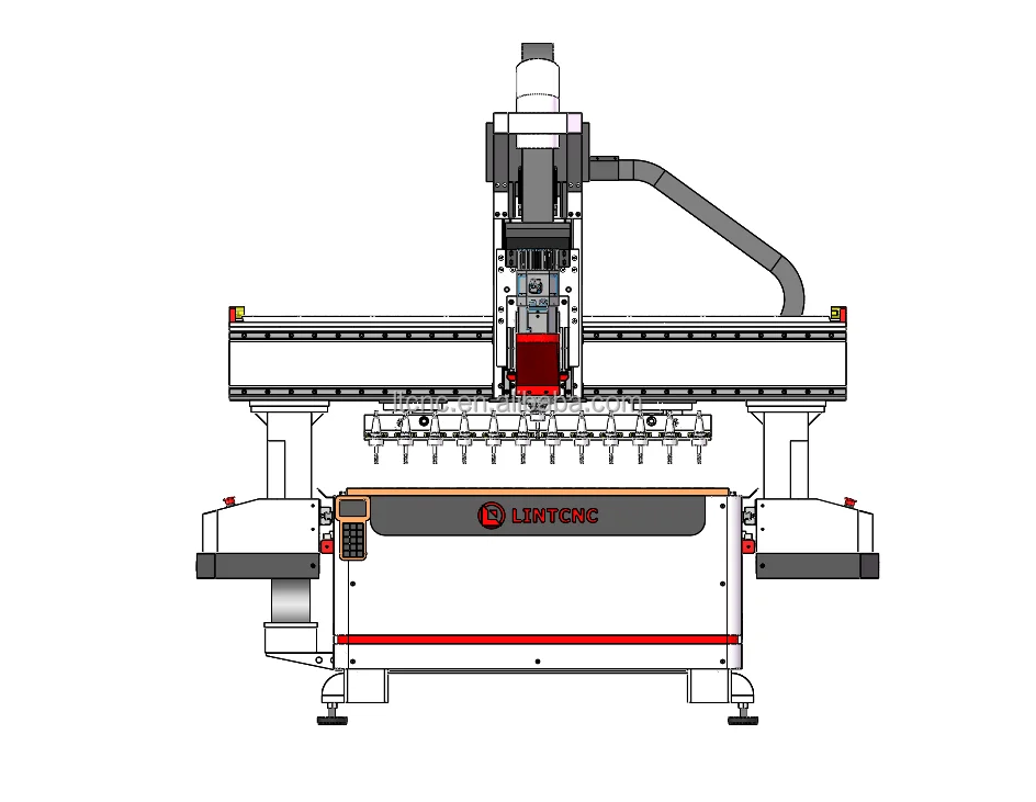 5 Axis 4 Axis ATC Wood Routers Swing Head Furniture Column Design Make ...