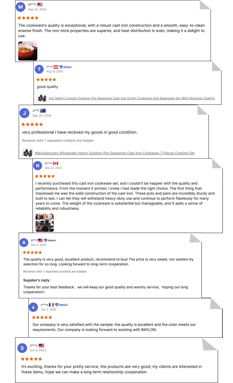 Mochoo 5.3L Cast Iron Cookware Seafood Shallow Casserole for Home or ...