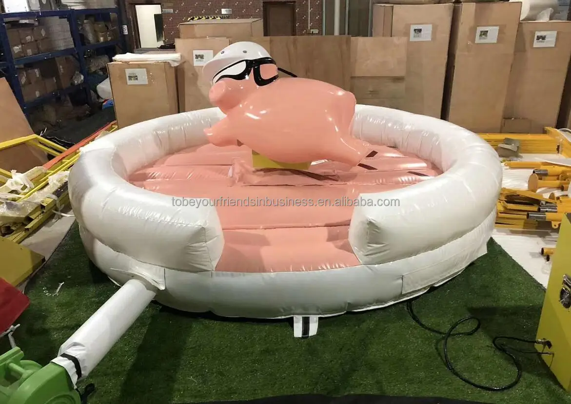 High Quality Crazy Games Mecanic Motor Inflatable Rodeo Mechanical Bull ...