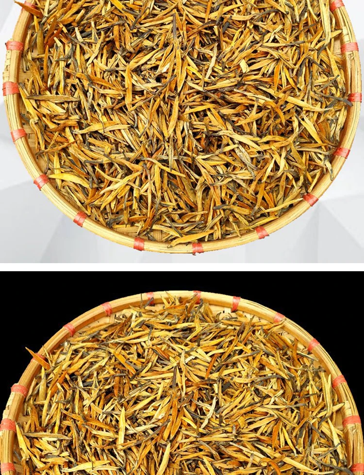 Wholesale Yunnan Fengqing Dian Black Tea Golden Bud Big Golden Needle Top Yunnan Dianhong Black ...