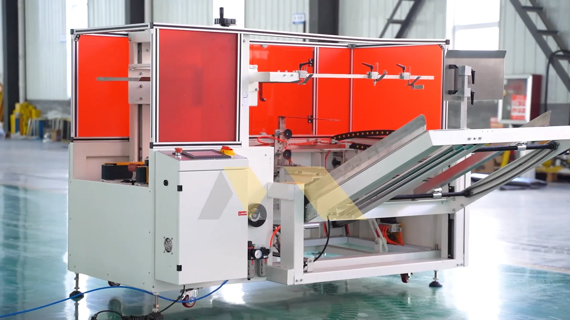 Small Cardboard Box Case Carton Erector Erecting Open Forming Packing ...