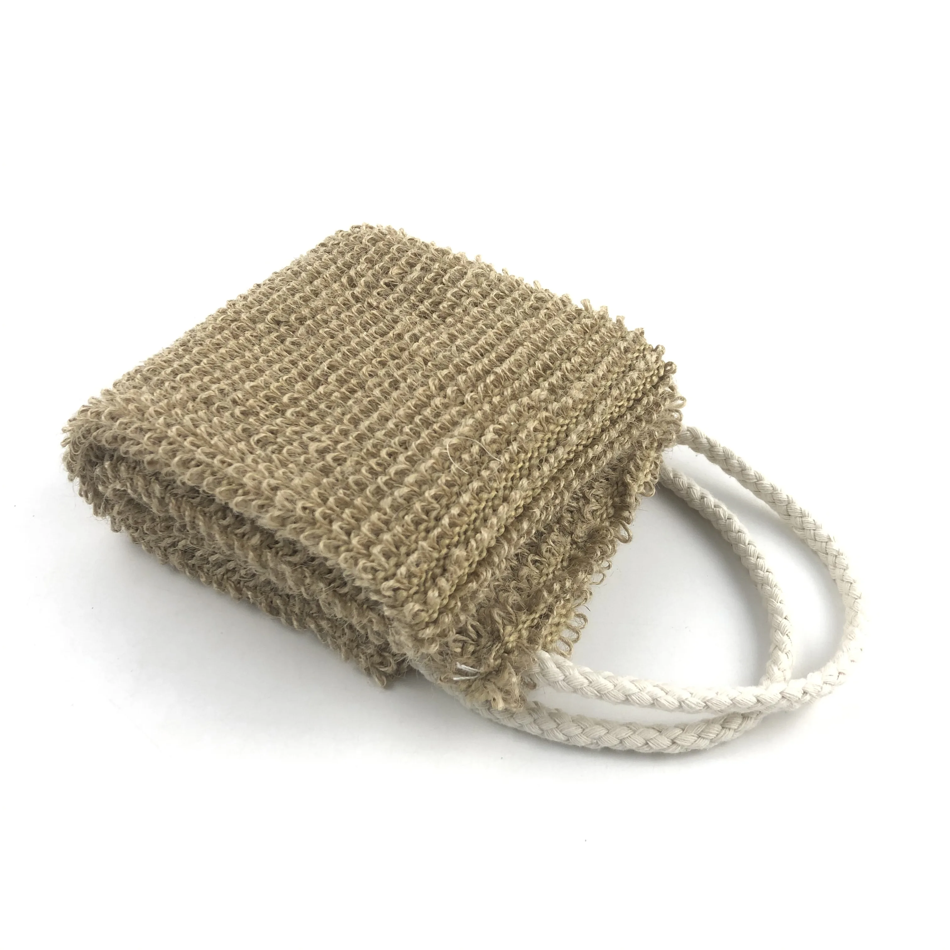 China Natural Sisal Hemp Cotton Back Strap Exfoliating Dead Skin Shower ...