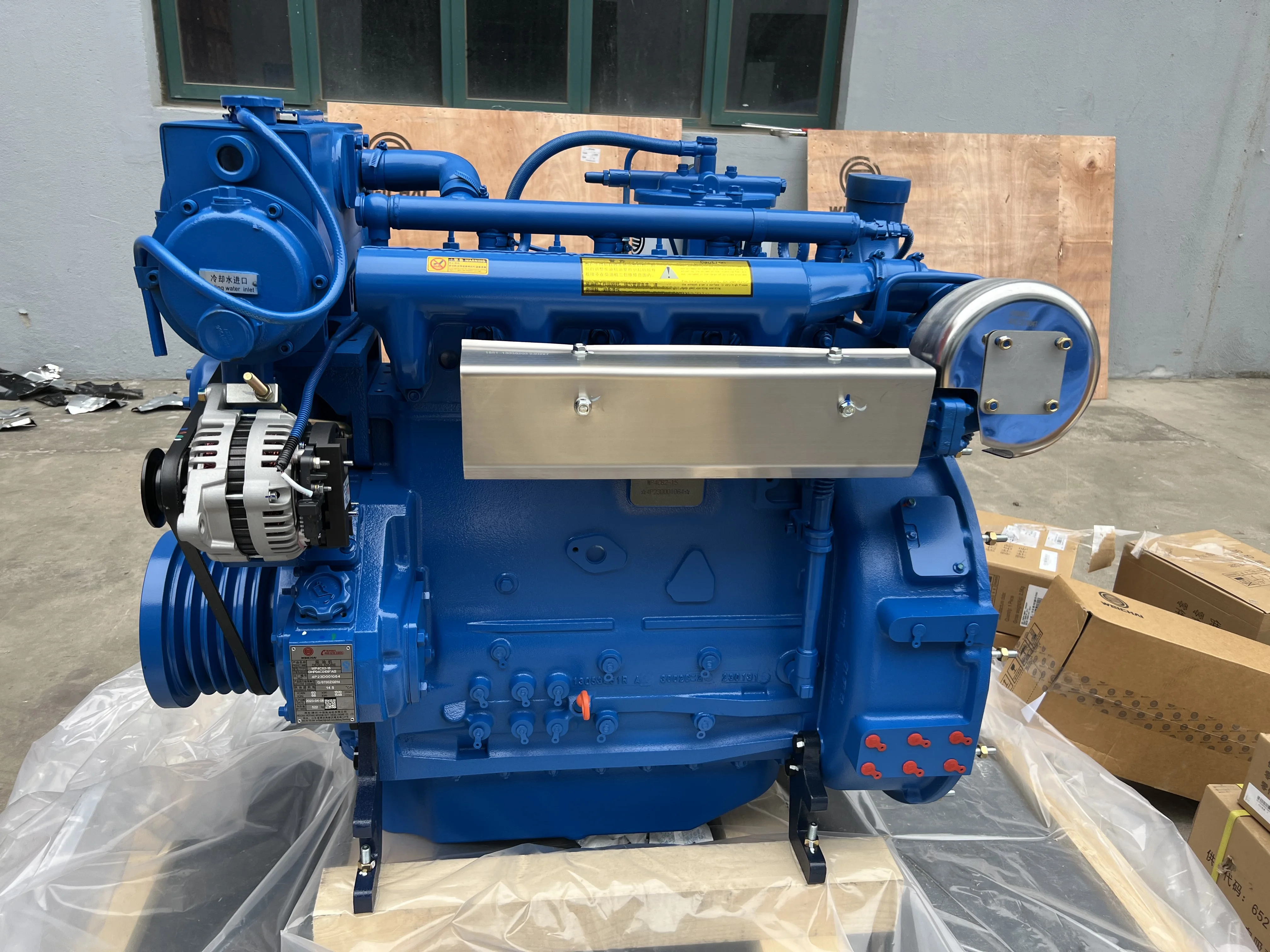 Weichai Wp4 Series Electric Starter 95hp Marine Diesel Engine Wp4c95-18 - Buy Weichai Wp4 Series ...